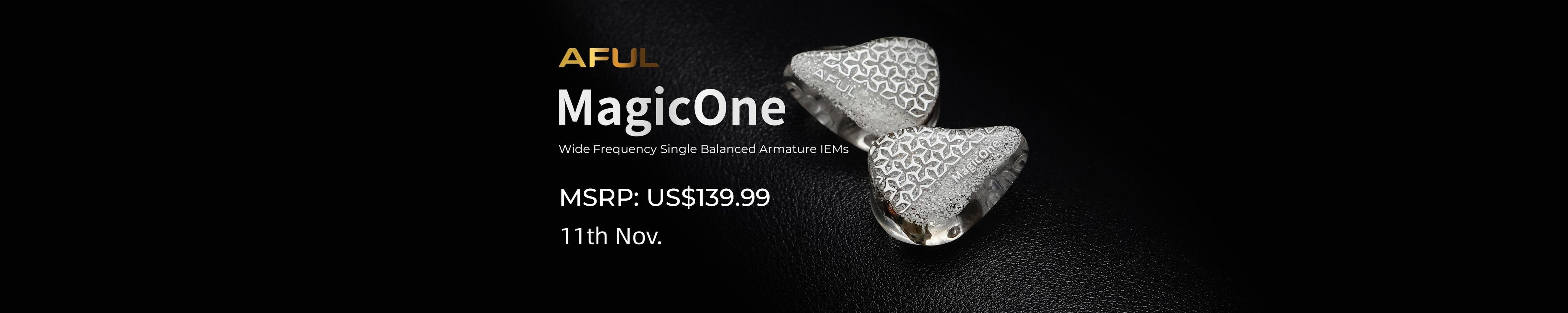 AFUL MagicOne: Revolutionary New Single Balanced Armature Driver IEMs — HiFiGo