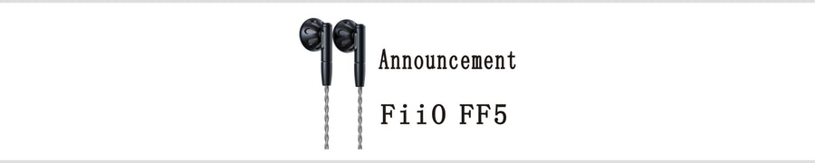 FiiO FF5 Brand New Earbuds with 14.2mm Newly-Developed Carbon-Based Di