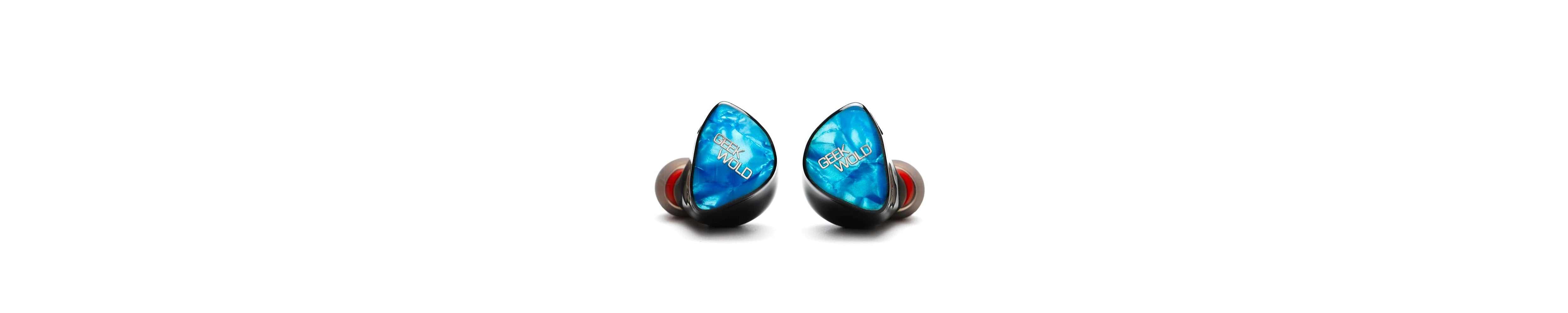 Geek Wold GK20 7-Driver Hybrid IEMs 3BA+2DD+2PZT Drivers — HiFiGo