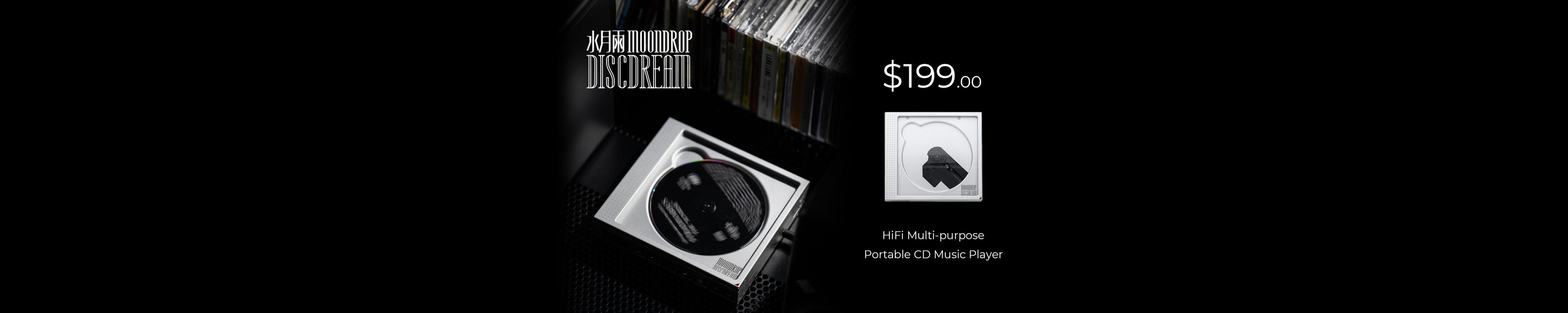 Moondrop Launches DiscDream CD Player, Para Headphones, Dark Saber IEM ...