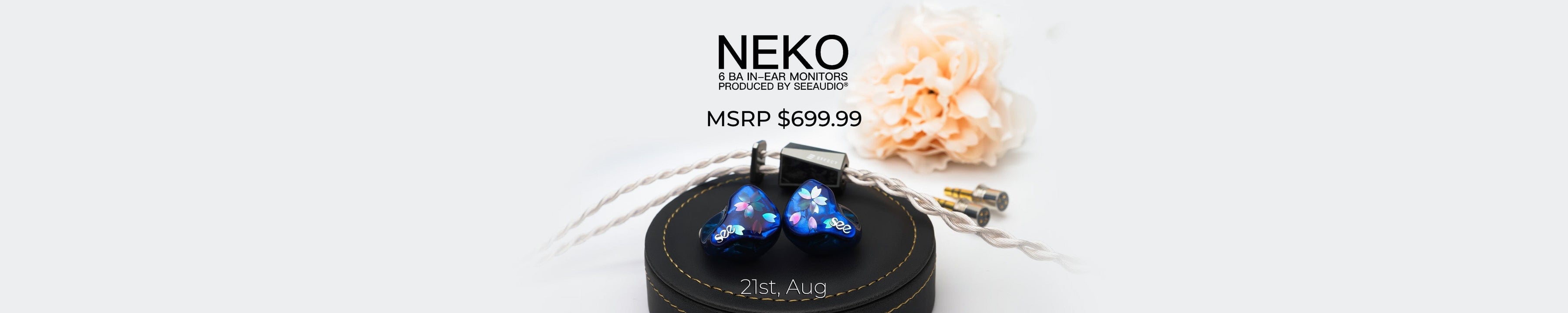 See Audio Introduces "Neko" 6 BA Driver Premium In-Ear Monitors — HiFiGo
