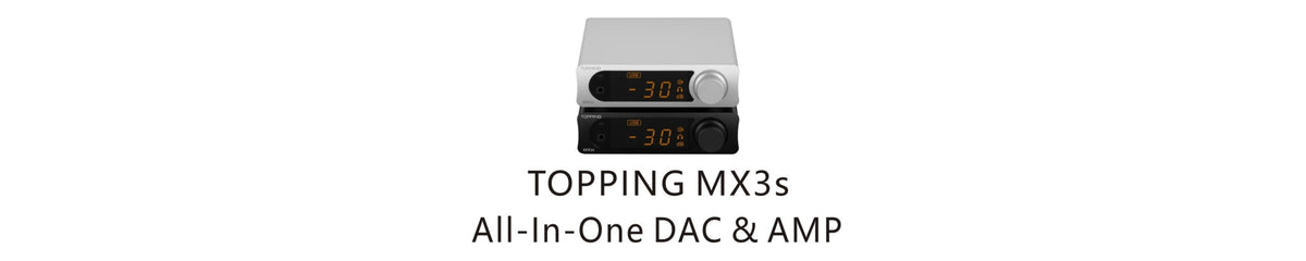 Topping Introduces All-New "MX3S" All-in-One Desktop DAC, Headphone AM