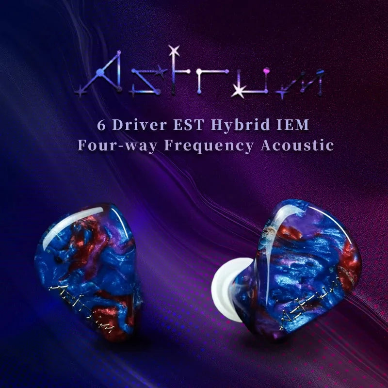 BGVP Astrum 2DD+2EST+2BA Drivers IEMs