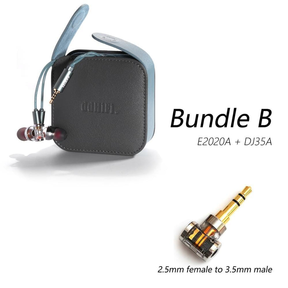 DD ddHiFi E2020A (Janus) Dual Sockets Dynamic In-Ear Monitors IEMs — HiFiGo