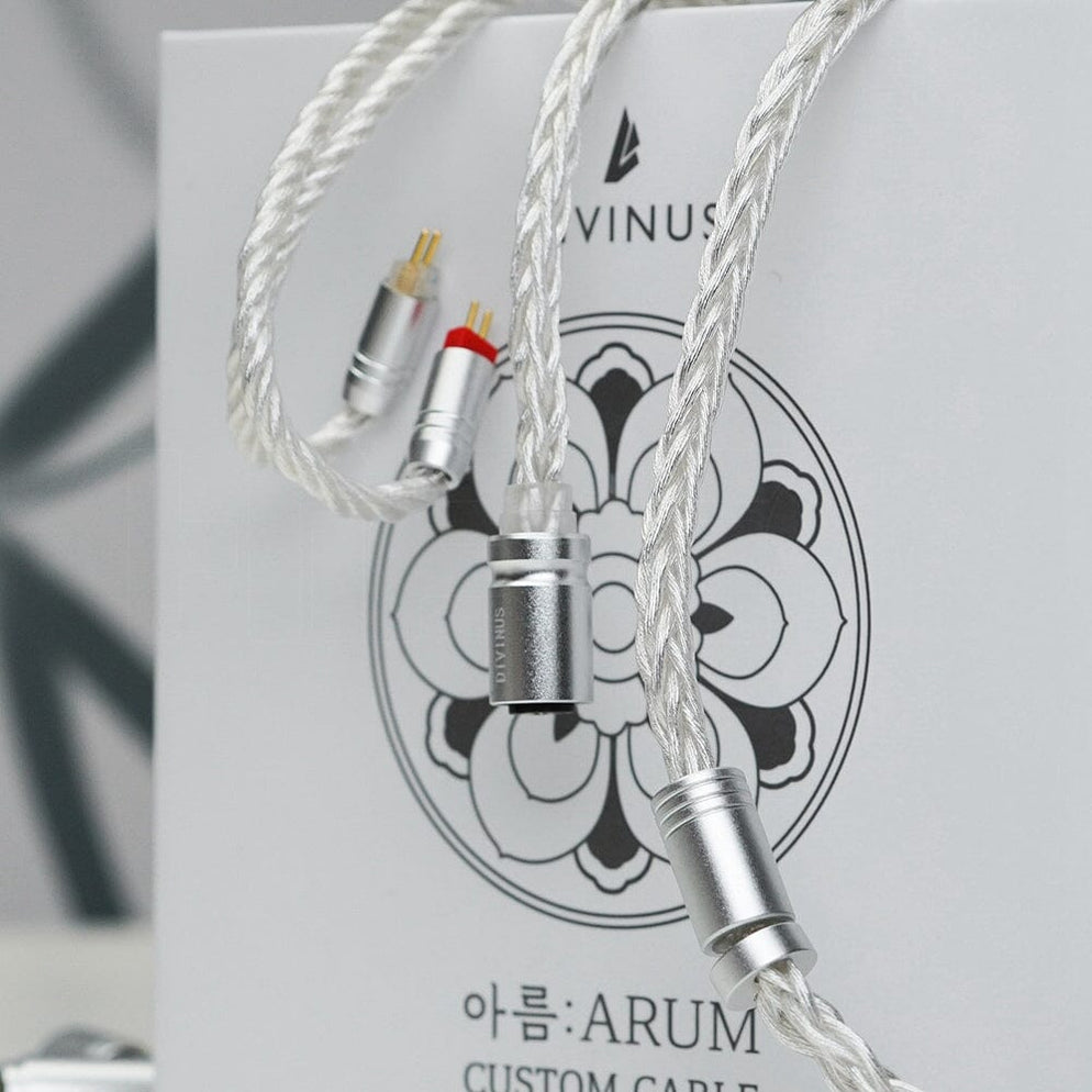 Divinus ARUM 7N OCC 8 Core Earphone Cable with 2Pin 0.78 / MMCX-2.5 /3.5 / 4.4 — HiFiGo