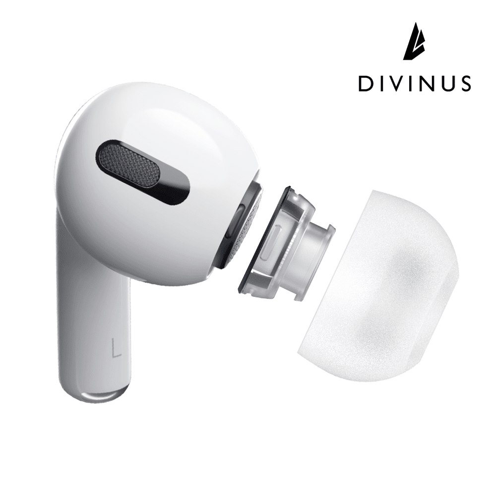 DIVINUS Velvet Eartips For AirPods Pro Series-APP For 3mm-5mm Nozzle ...