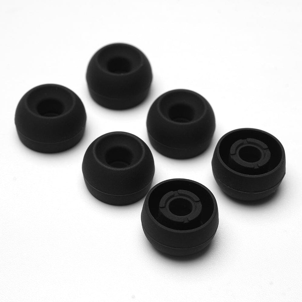 DIVINUS Velvet Wide Bore Silicone Eartips For 4-6mm Nozzle — HiFiGo