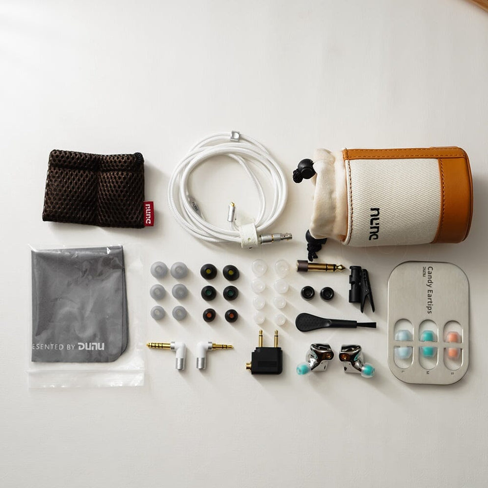 DUNU GLACIER 1DD+4BA+4EST Tribrid Flagship IEMs — HiFiGo