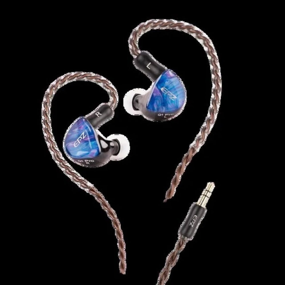 EPZ Q1 Pro/Q1Pro 10mm LCP+PU Composite Diaphragm HiFi In-Ear Earphones — HiFiGo