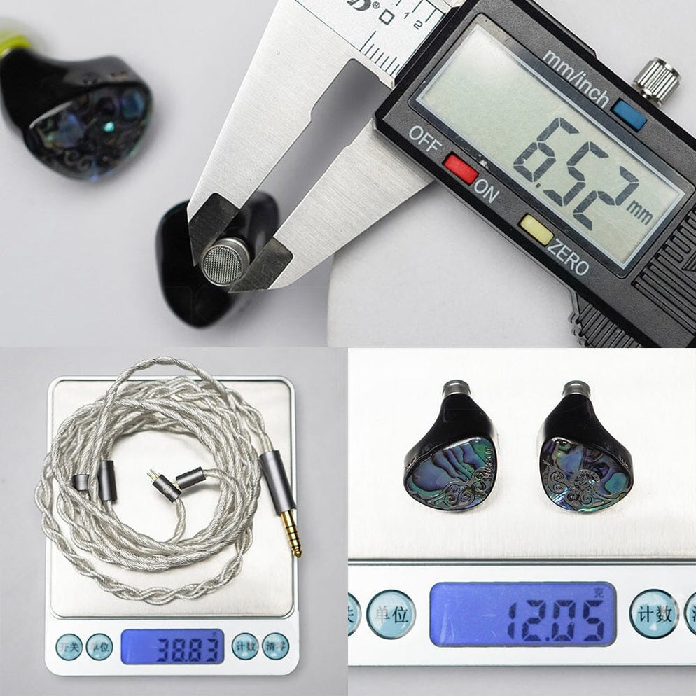 JUZEAR Butterfly 61T 6BA+1DD Hi-Fi In-Ear Monitors — HiFiGo