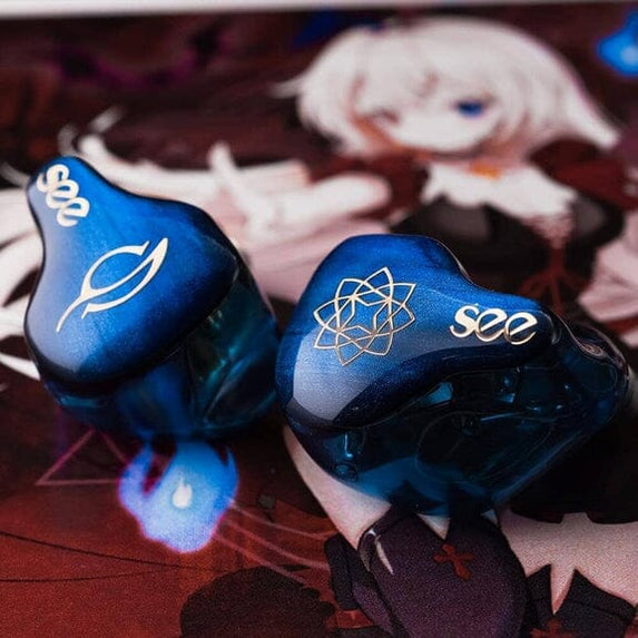 See Audio Earphones: Yume, Kaguya, Neo, Artwork HiFi Headphones — HiFiGo