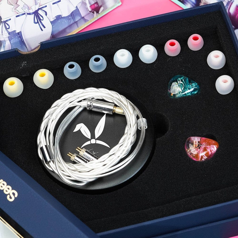 See Audio Earphones: Yume, Kaguya, Neo, Artwork HiFi Headphones — HiFiGo