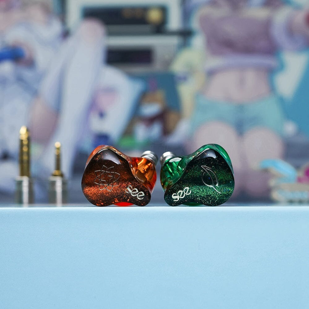 See Audio Earphones: Yume, Kaguya, Neo, Artwork HiFi Headphones — HiFiGo