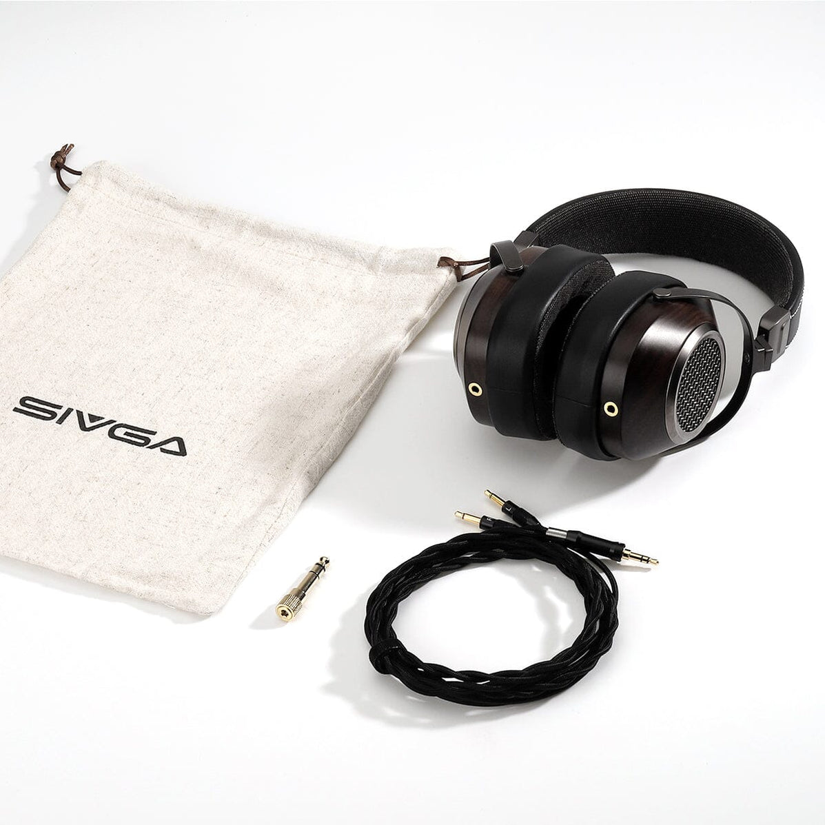 SIVGA ANSER 50mm Dynamic Drivers Open-Back Wood Headphone — HiFiGo