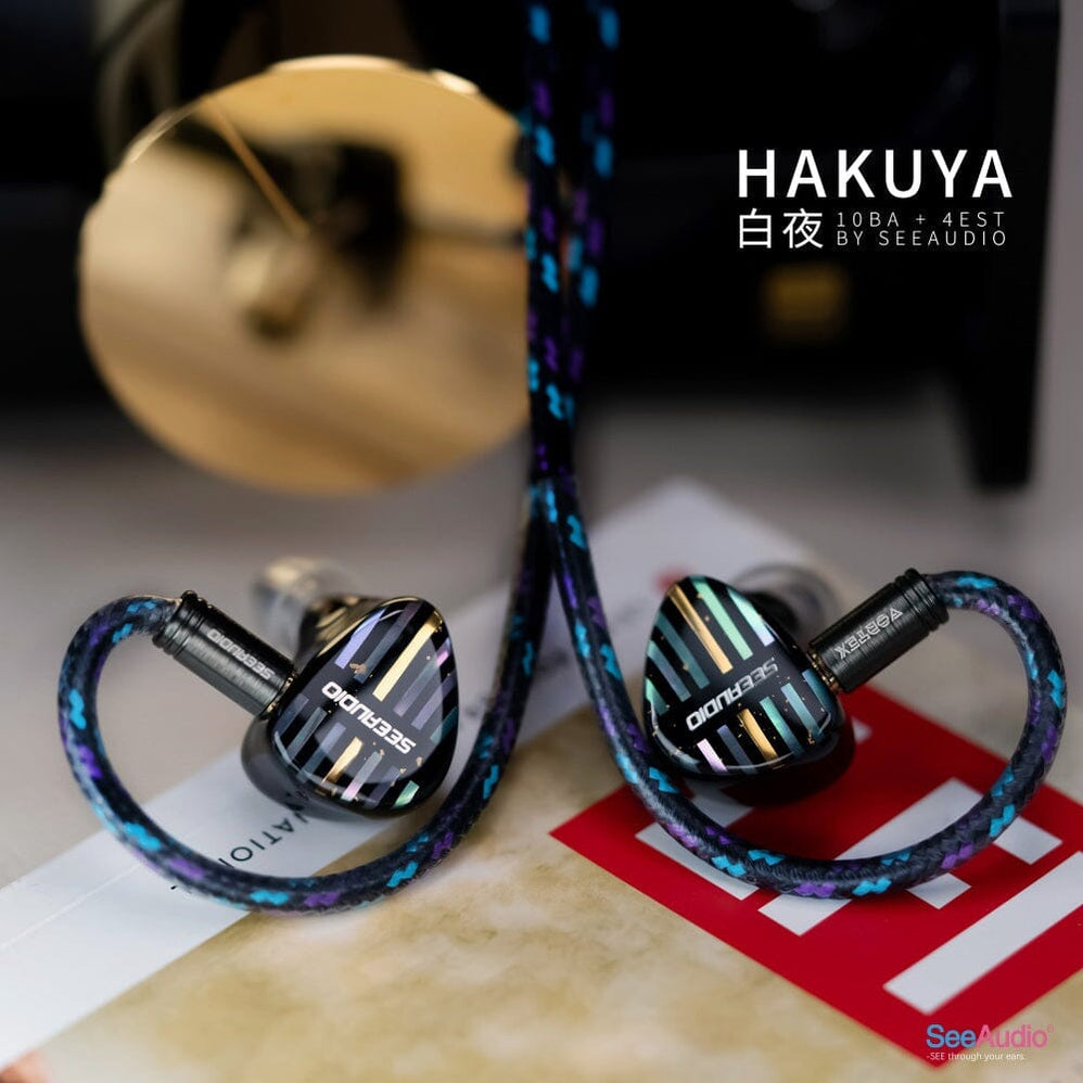 See Audio Earphones: Yume, Kaguya, Neo, Artwork HiFi Headphones — HiFiGo