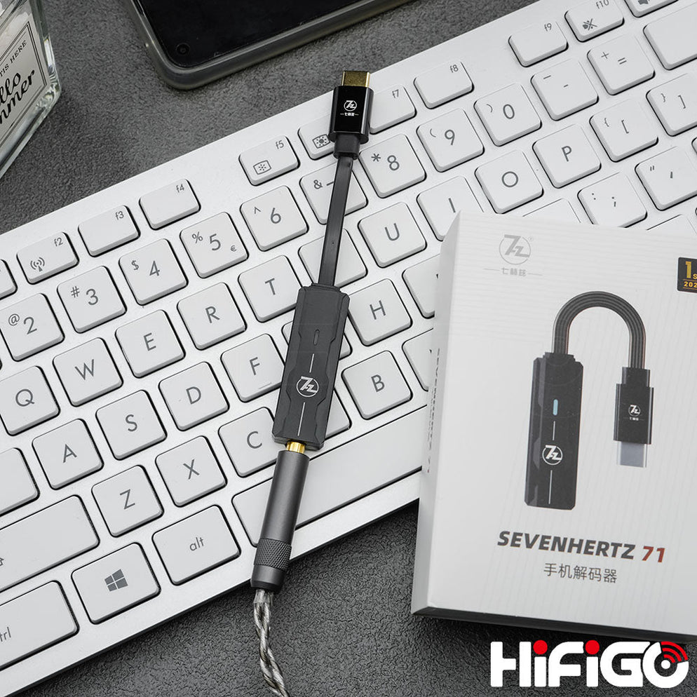 7Hz Sevenhertz 71 Mobile DAC Dongle — HiFiGo