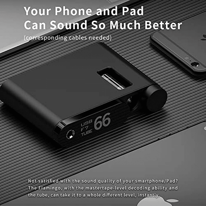 AUNE Flamingo Bluetooth Tube DAC & Headphone Amplifier