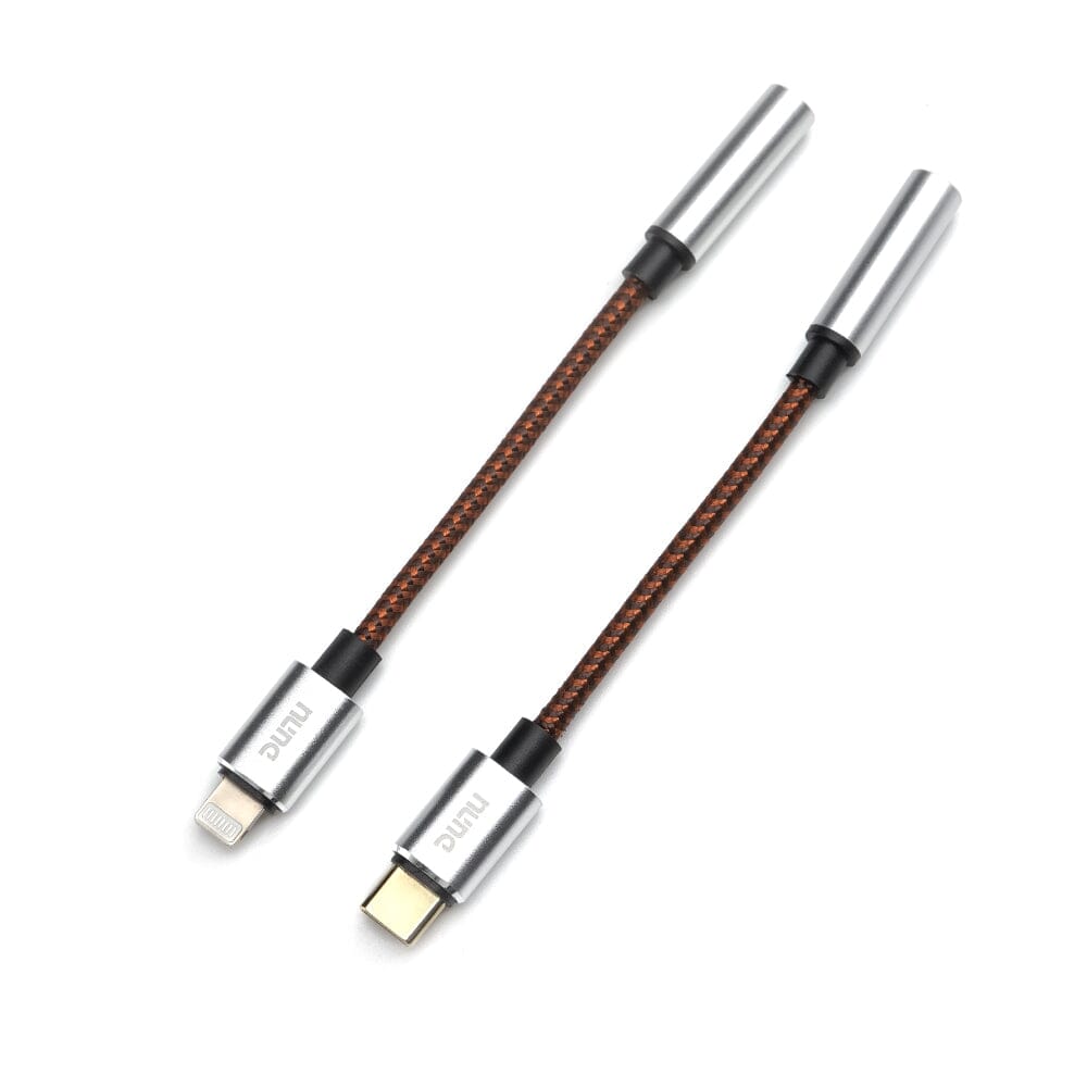 DUNU DTC50 / DTL50 Type-C / Lightning To 3.5mm Adapter Cable — HiFiGo