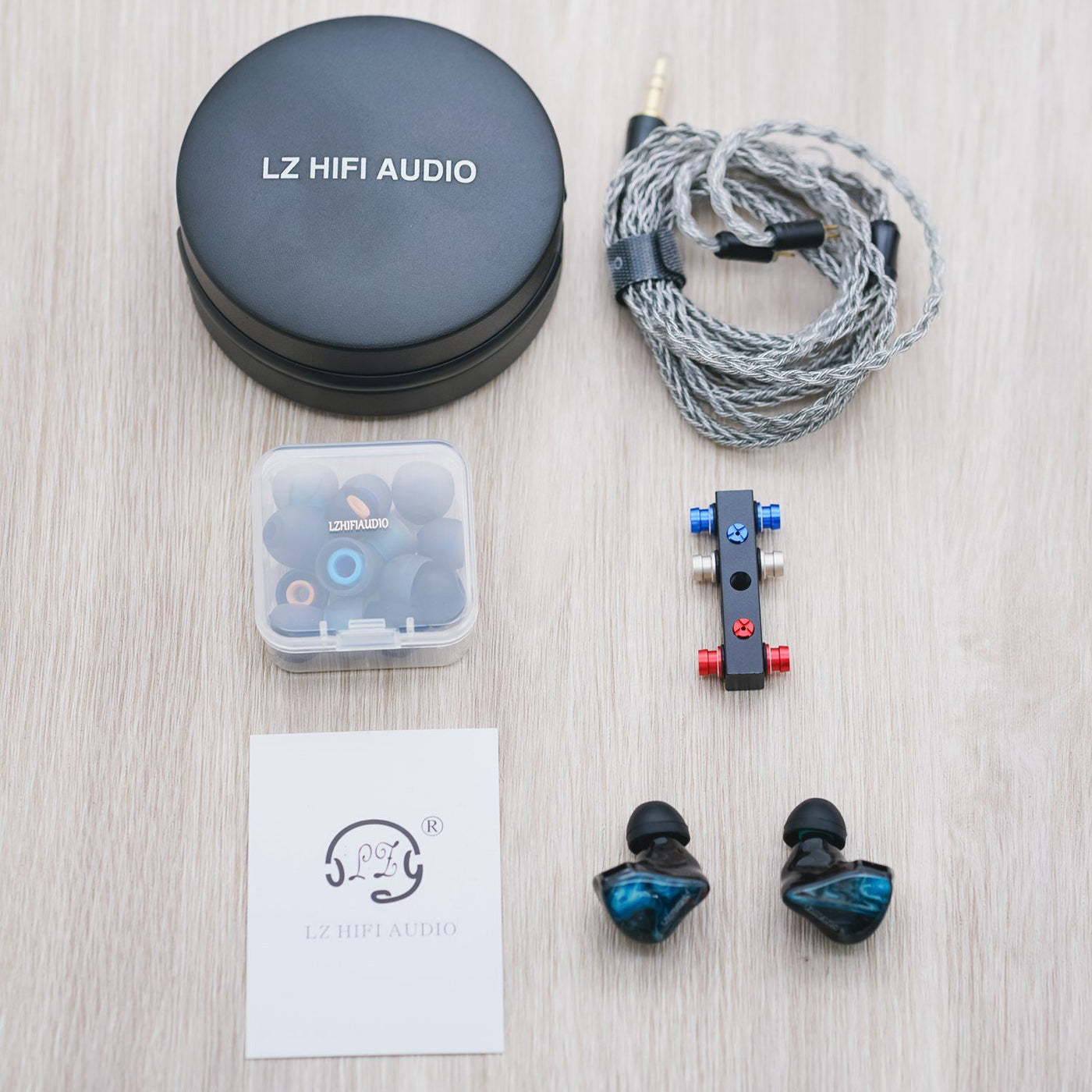 LZ A4 PRO 1 CNT Diaphragm DD + 3 Knowles BA HIFI In-Ear Earphone — HiFiGo
