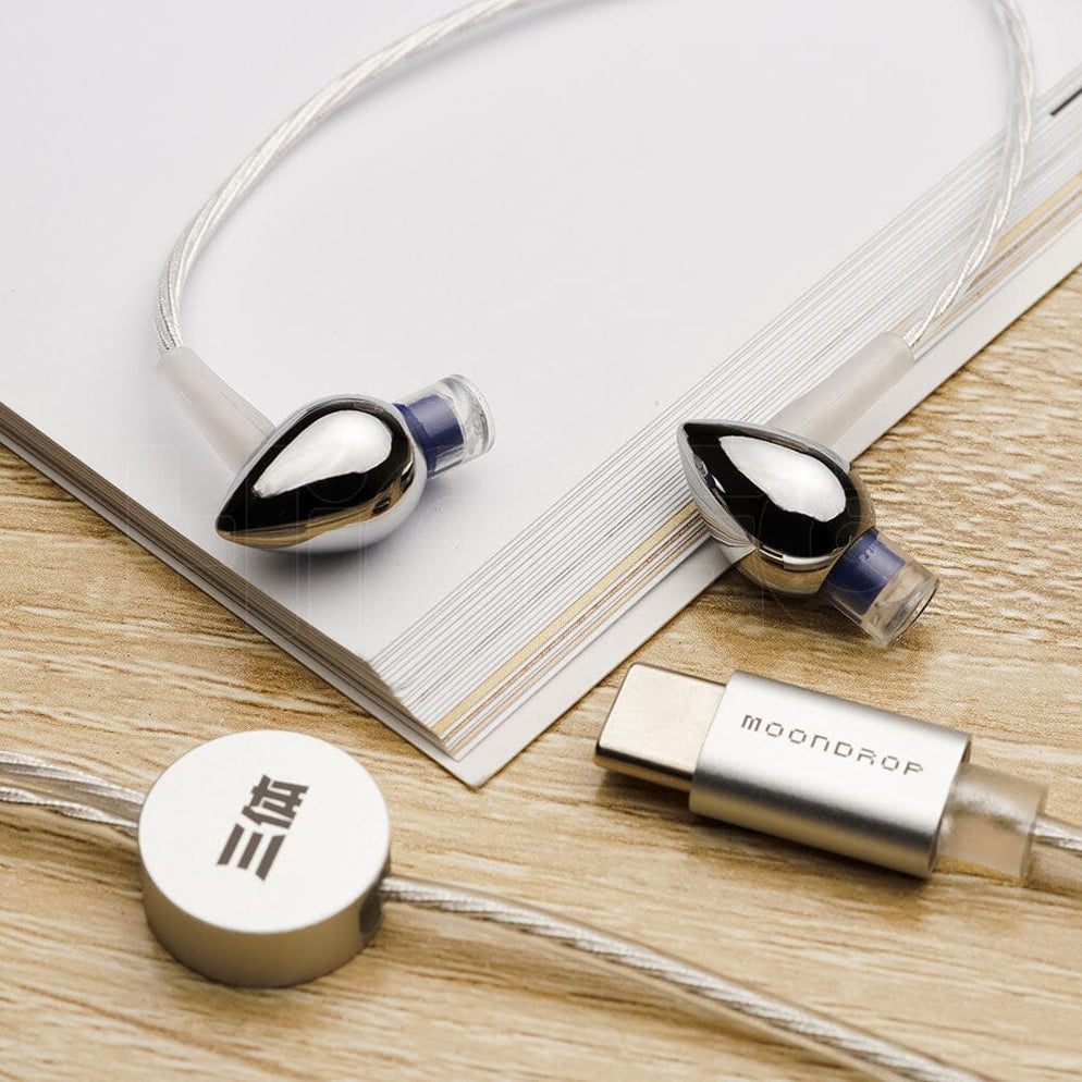 Moondrop Droplet USB-C Balanced Armature Driver Earphone — HiFiGo