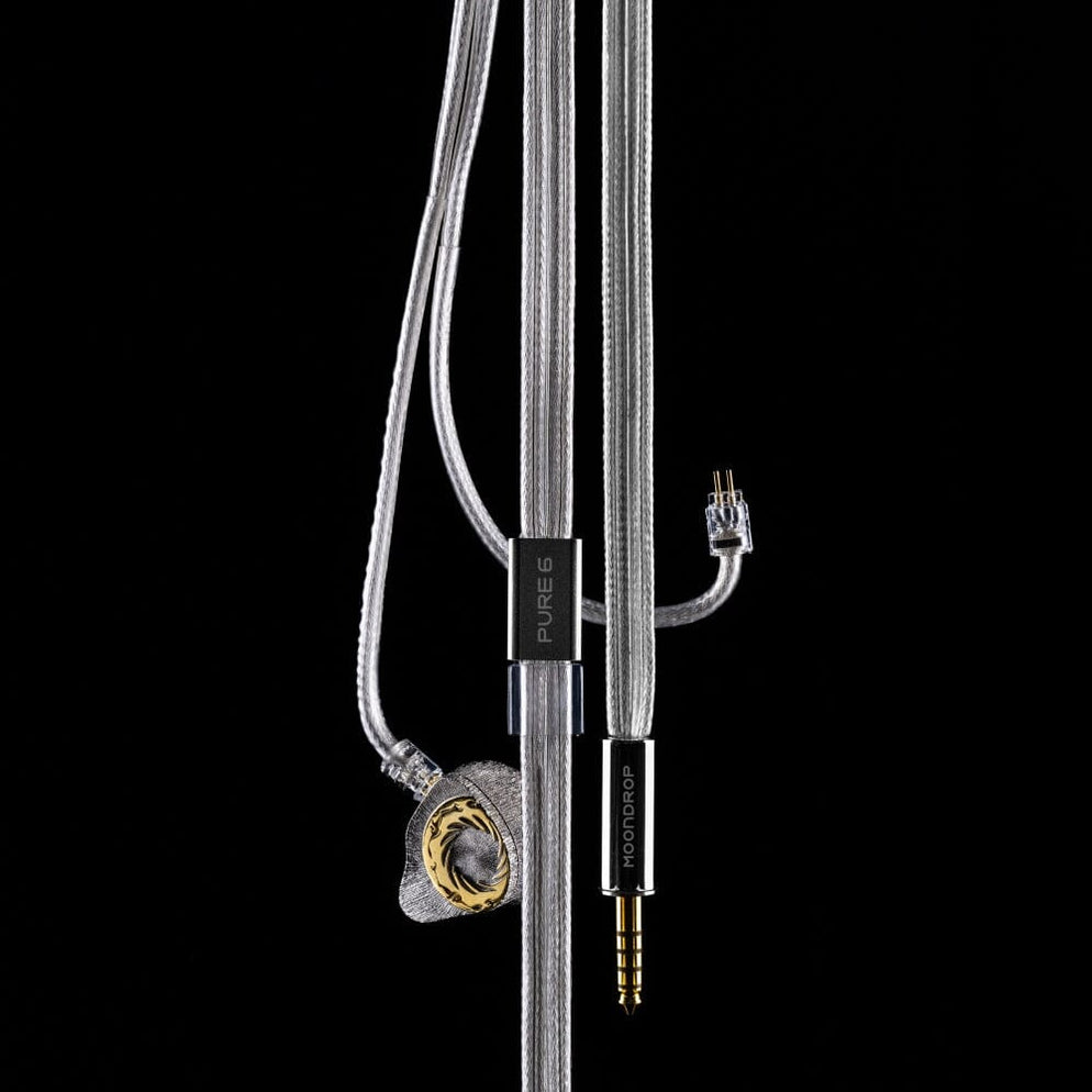 Pre-Order Moondrop Solis II / Solis 2 2DD + 2BA + 4EST Hybrid Silver ...