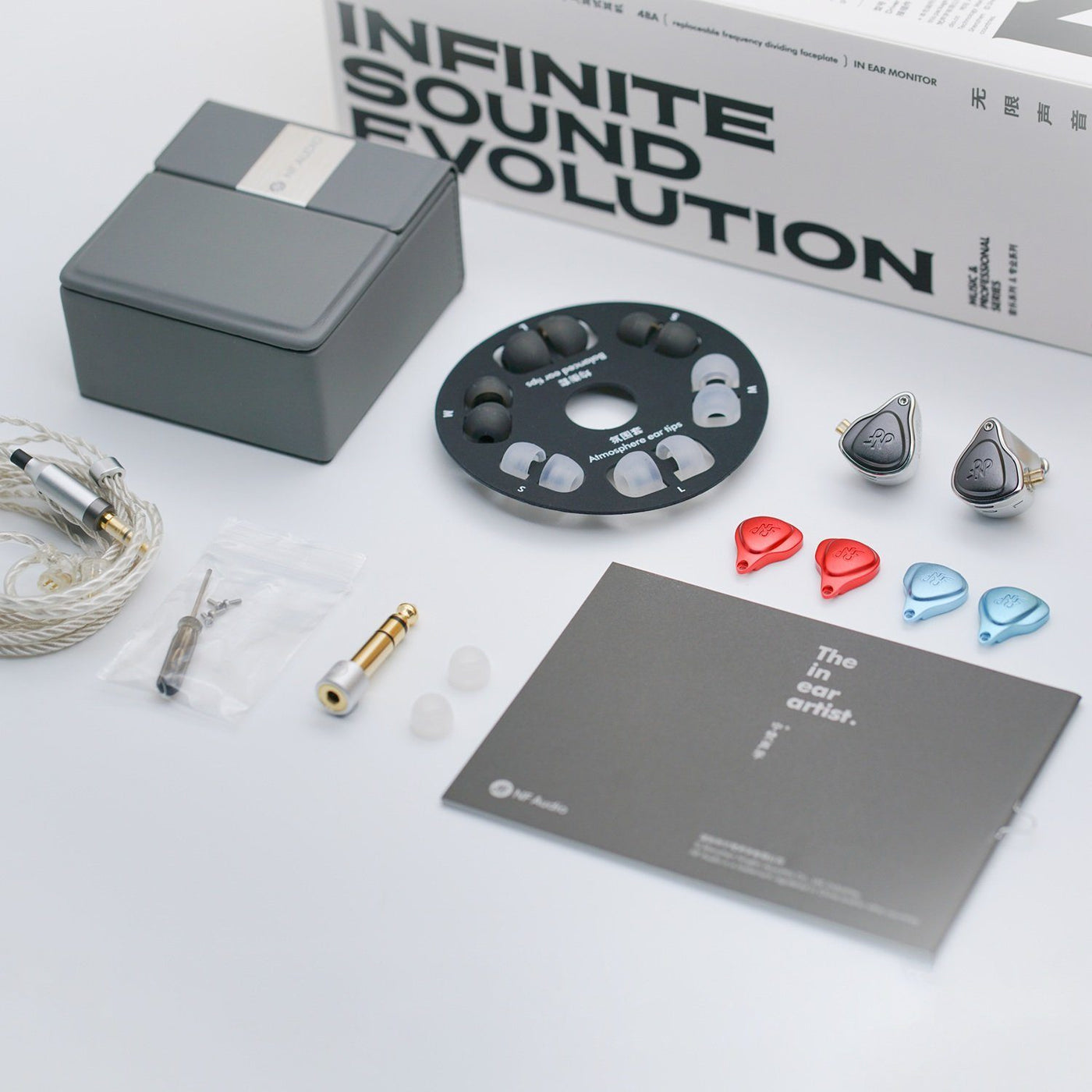 NF AUDIO NE4 Evolution 4BA In-Ear Earphone — HiFiGo