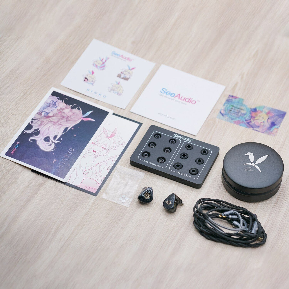 See Audio Earphones: Yume, Kaguya, Neo, Artwork HiFi Headphones