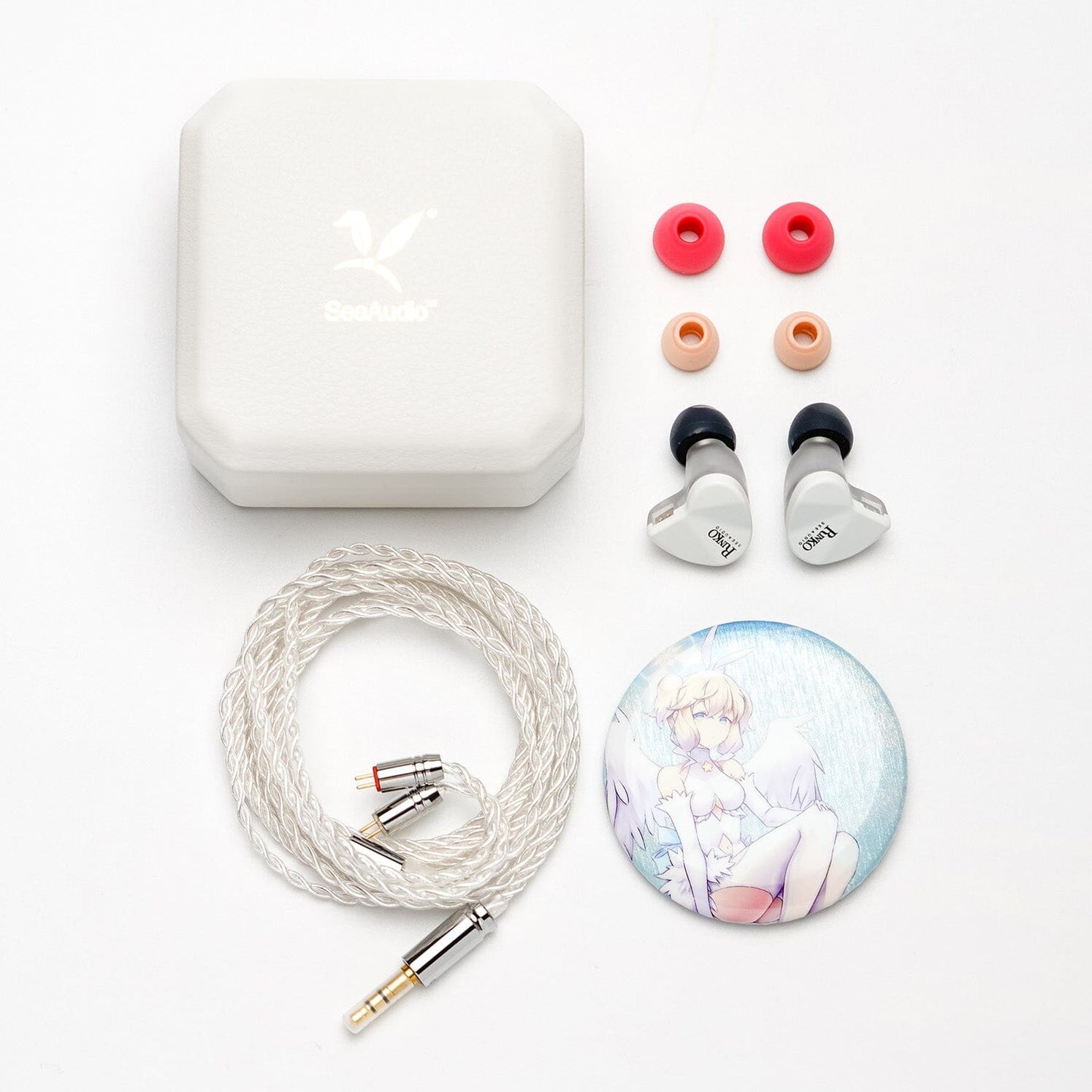 See Audio Earphones: Yume, Kaguya, Neo, Artwork HiFi Headphones — HiFiGo