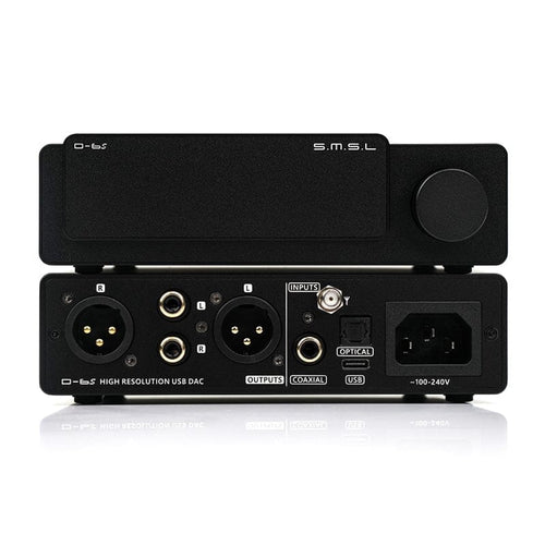 SMSL D-6S / D6S ES9039Q2M DAC MQA Bluetooth 5.1 High-Res Audio Decoder