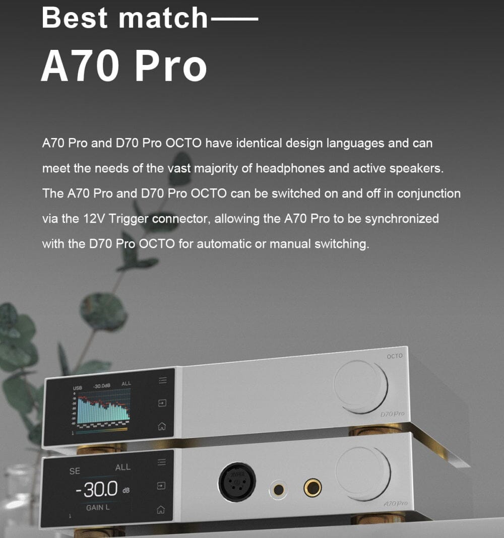 TOPPING A70Pro AMP + D70Pro OCTO DAC + XLR Cable Combo — HiFiGo